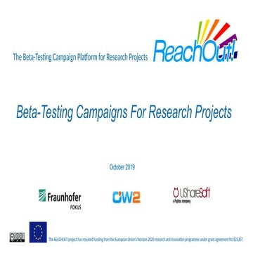 ReachOut presentation | PDF