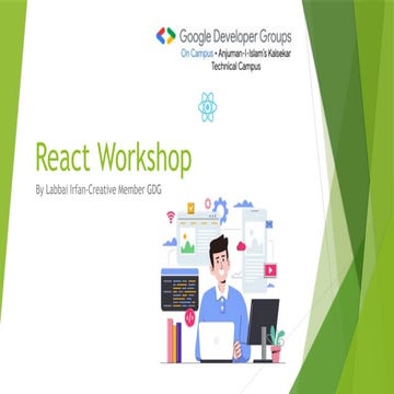 Web Development session on React.JS Setup | PPTX