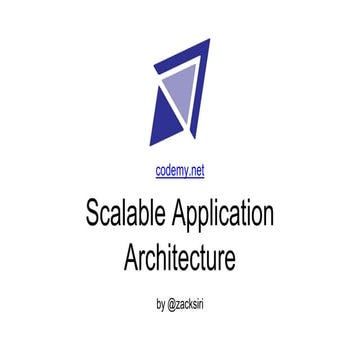 React Bkk Scalable Application Architecture Ppt
