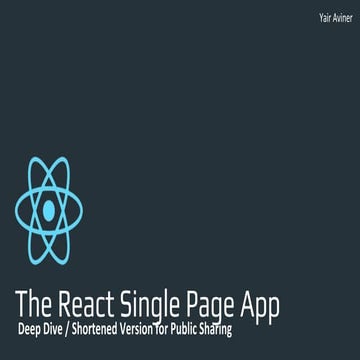 React And Es6 Intro Ppt 