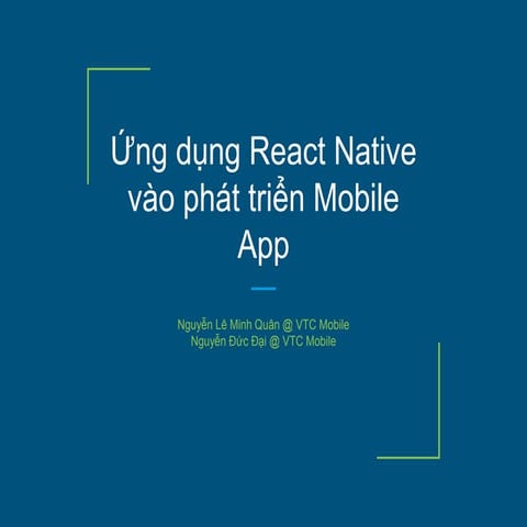 R&D - React Native | PPTX