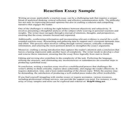 Reaction Essay Sample.pdf