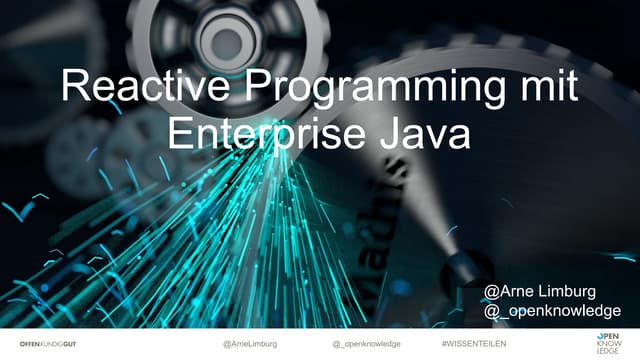 Reactive Enterprise Java Ppt