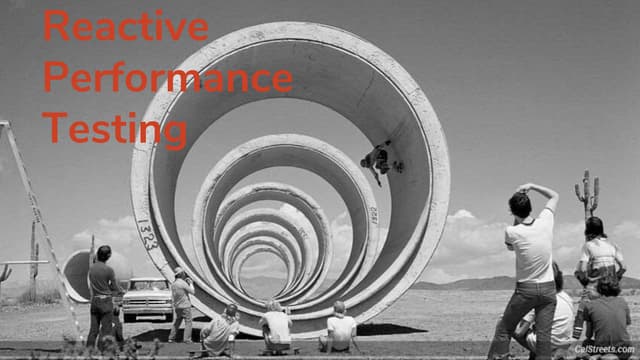 Reactive Performance Testing Ppt
