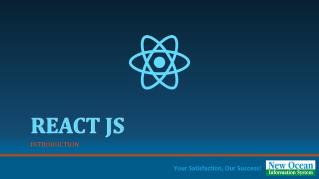 Introduction Web Development using ReactJS | PPT Introduction Web Development using ReactJS | PPT