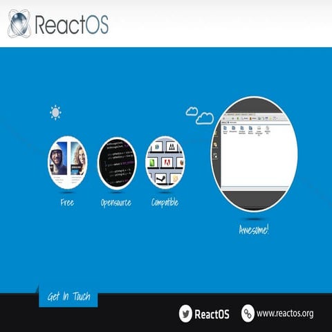 ReactOS: Una alternativa al OpenSource a Windows- OpenExpo Day 2015 | PDF