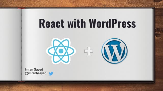 React With Wordpress Headless Cms Ppt
