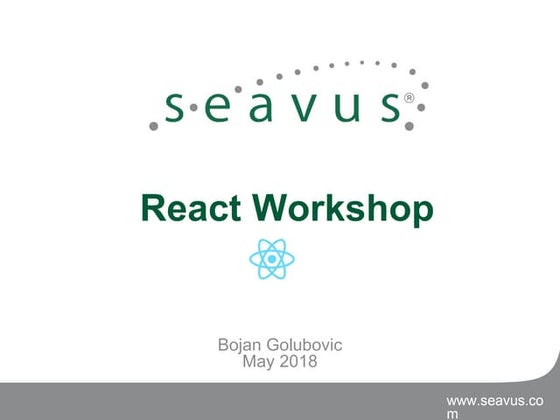 Presentation On An Introduction To Reactjs Ppt 7887