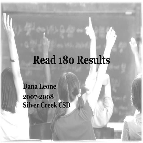 Read 180 Results Dl Ppt | PPT