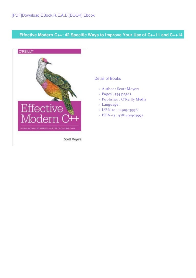 effective modern c++++17 pdf