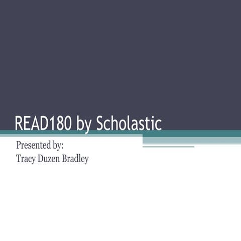 Read180 By Scholastic 3 | PPT