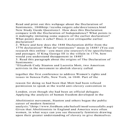 Read and print out this webpage about the Declaration of Senti.docx