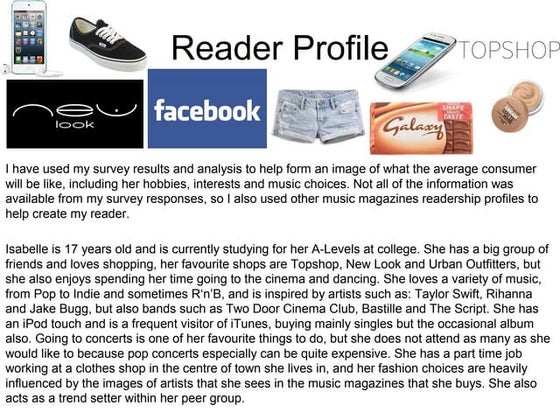 Audience Profile Music Video | PPT