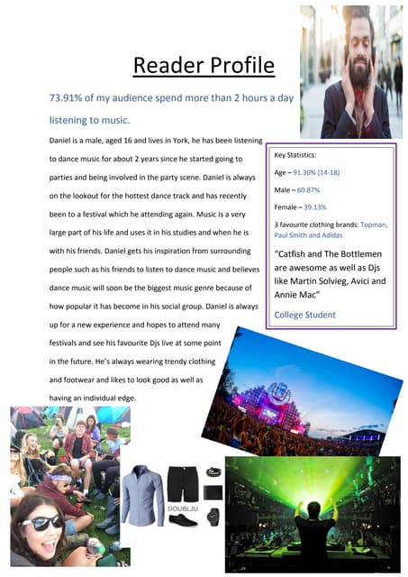 Audience profile | DOCX