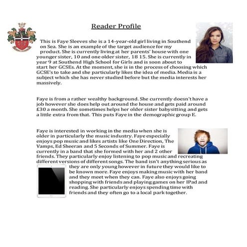 Reader profile no. 2 | PDF