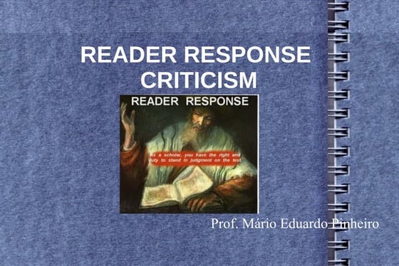 Reader response | PPT