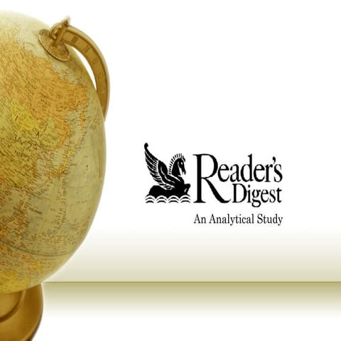 Reader's Digest - History, Content & Evolution | PPT