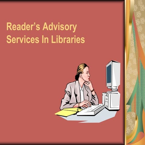 Readers advisory services_in_public_libraries | PPTX