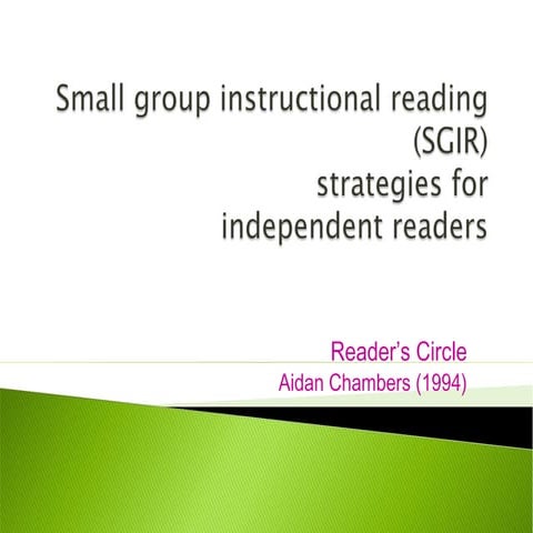 Reader's Circle | PPT