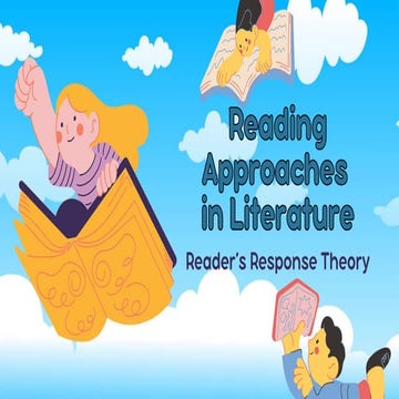 Reader's Response Theory 21st Century Literature | PPT