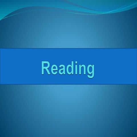 Reading | PPT