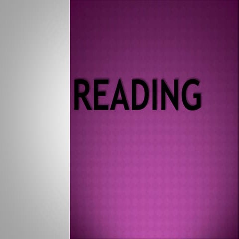 Reading | PPT
