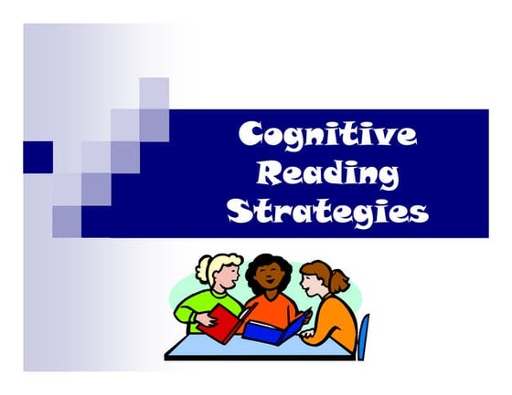 Cognitive Reading Strategies | PDF