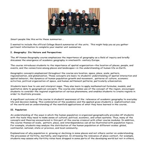 Reading unit summaries | PDF