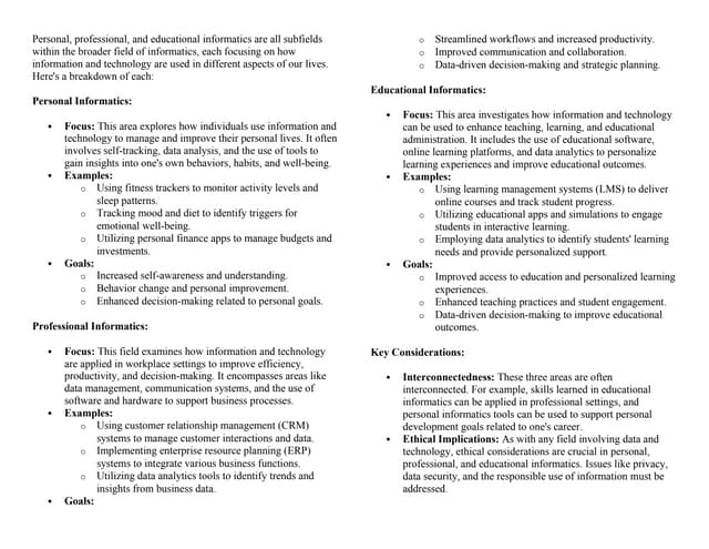 50 Eye-Catchy Nursing Informatics Capstone Project Ideas | PDF ...