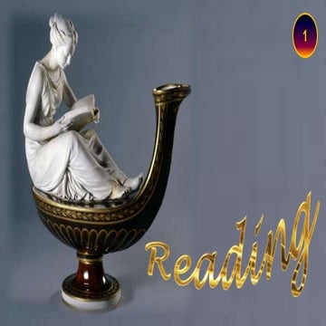 Reading 1 Artworks about books and readers | PPSX