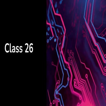 Reading A2 Class 26 | PDF