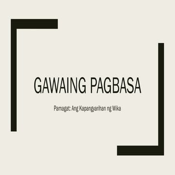 READING ACTIVITY 4.pptx filipino 9 pagsasanay | PPTX