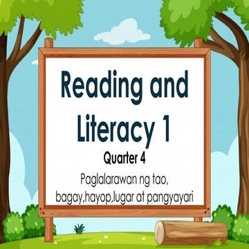 Reading & Literacy Grade 1 Quarter 4 .pptx