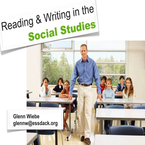 Reading and writing in the Social Studies (Short) | PDF