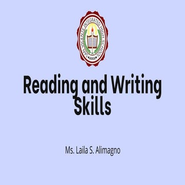 Reading and Writing Skills - Lesson 3.pdf