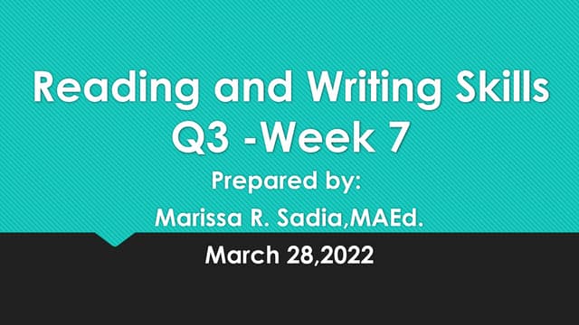 Lesson 4- Claims in written texts.pptx