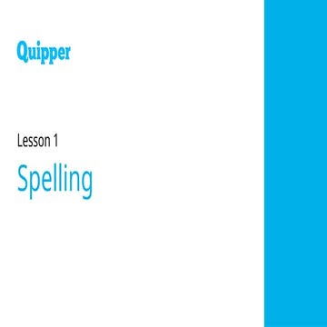 Reading and Writing_Unit 9_Lesson 1_Spelling.pptx