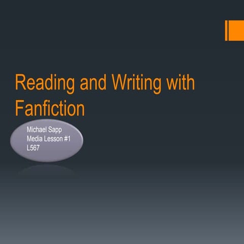 Reading and writing with fanfiction web | PPTX