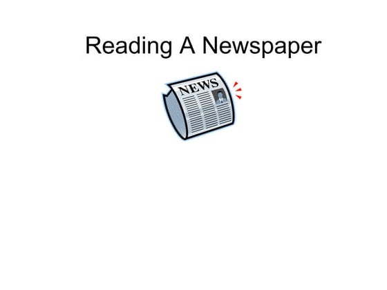 Newspaper: Layout and Features of Front Page | PPT