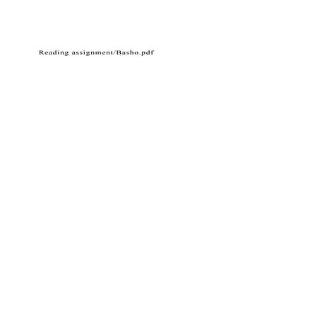 Reading assignmentBasho.pdf.docx
