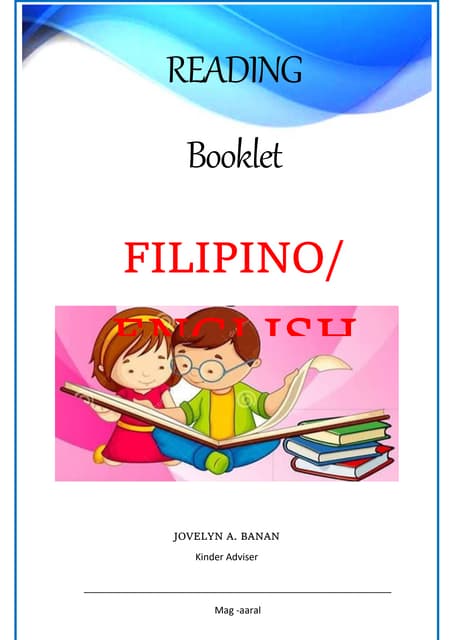 Reading booklet (1) | PDF