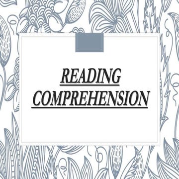 Reading Comprehension Functional English.pptx