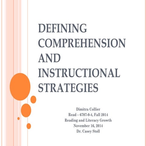 Reading comprehension power point | PPT