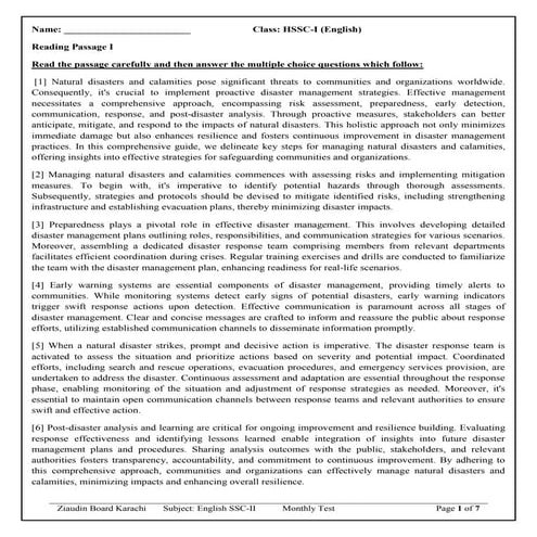 Reading Comprehension SSC-II Ziaudin Board.pdf