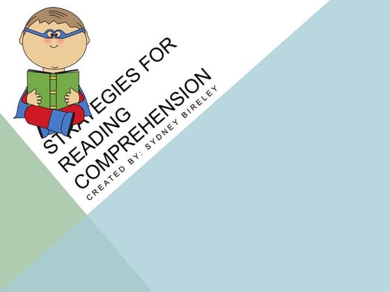 Reading Comprehension Strategies | PPTX
