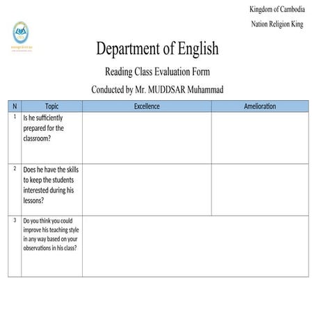 Reading Evaluation form for internal use .docx