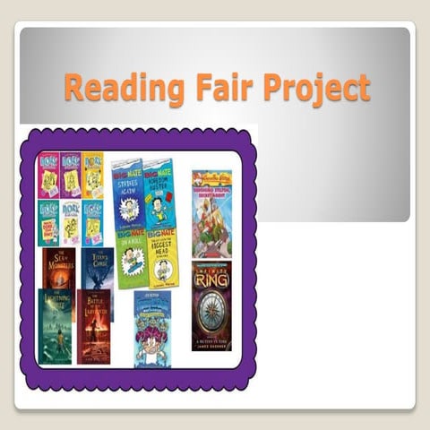 Winfield Reading fair project revised2016 ppt | PPTX