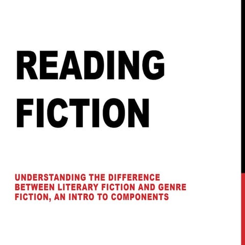 Reading Fiction | PPTX