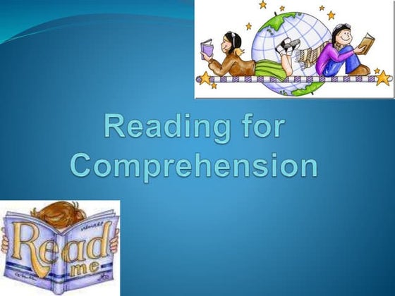 Reading Comprehension | PPTX | Education