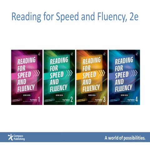Reading for Speed and Fluency 2/e | PPTX